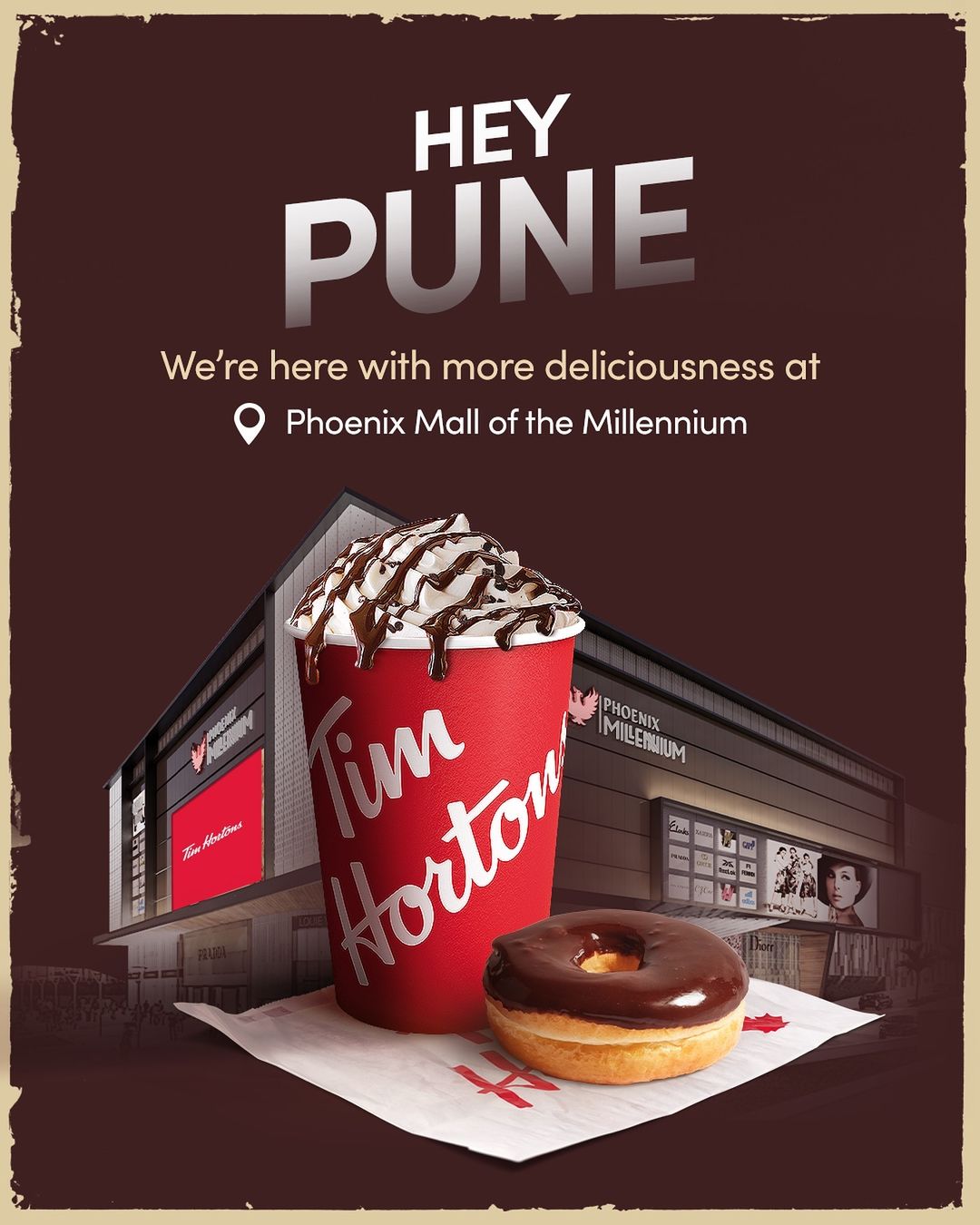 Tim Hortons is now open at Phoenix Mall of the Millennium, Pune, India ...